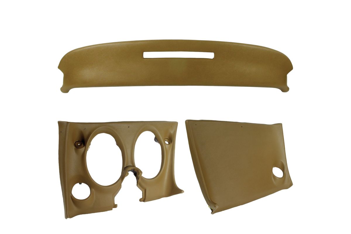 C3 1968-1977 Chevrolet Corvette Upper & Lower Dash Pad Sets - Choose ...