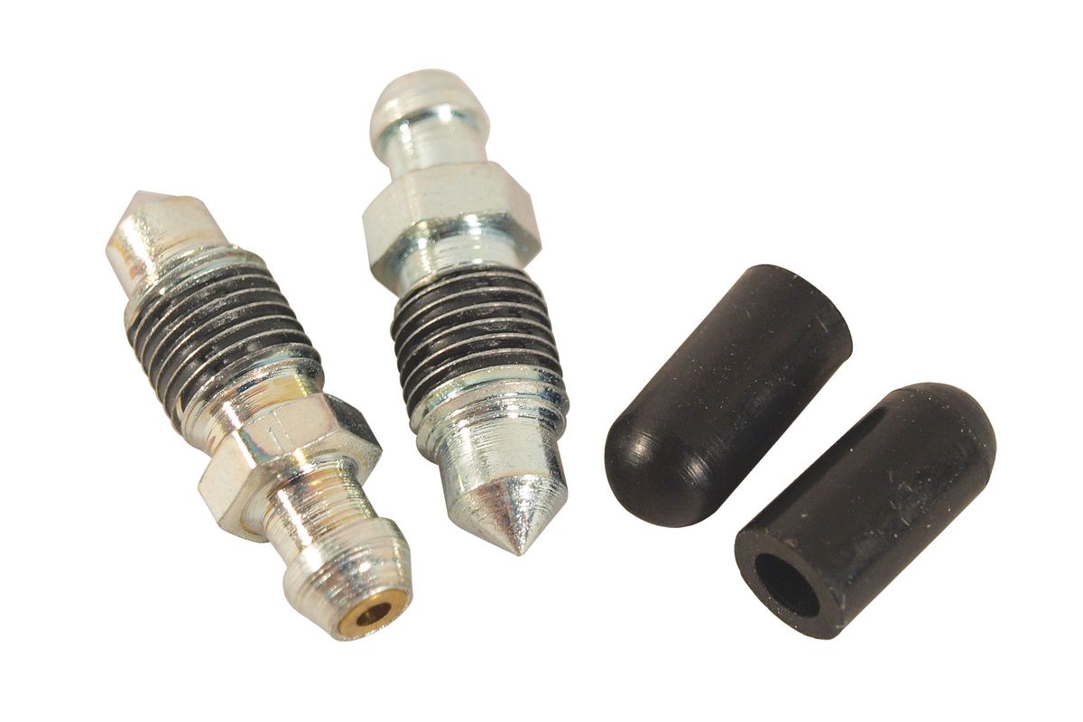 CA 1956-1965 Chevrolet Corvette Speed Bleeder Valves. Drum Brake