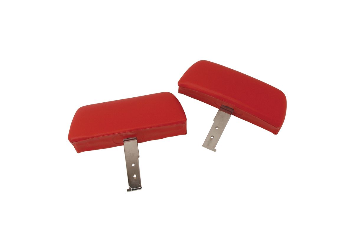 CA 1968-1969 Chevrolet Corvette Complete Original ABS Plastic Head Rests