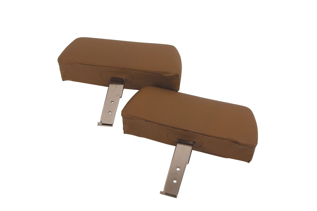 CA 1968-1969 Chevrolet Corvette Complete Original ABS Plastic Head Rests