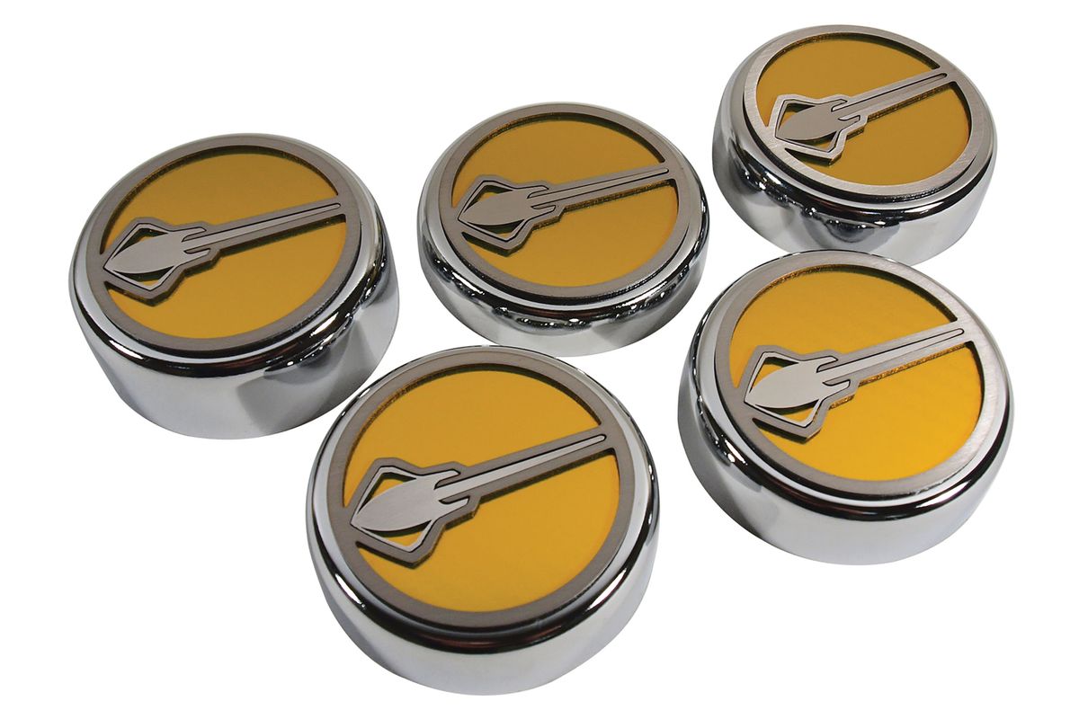 C7 2014-2019 Chevrolet Corvette Fluid Cap Cover Set - Choose Size ...