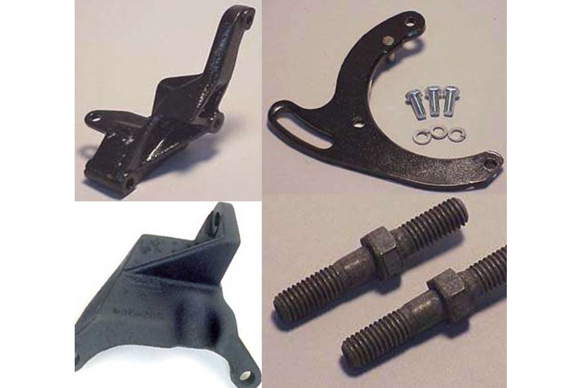 C3 1968-1974 Chevrolet Corvette Air Conditioning Compressor Bracket Kit ...