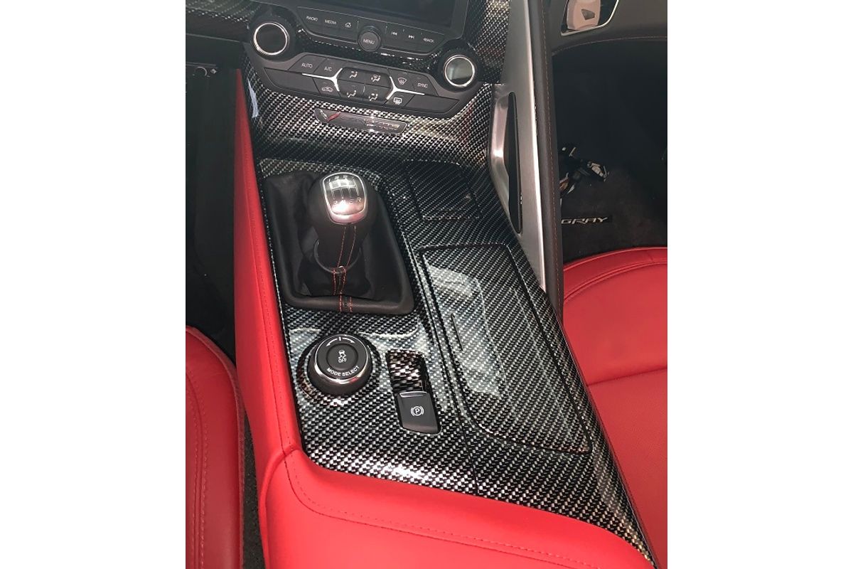 C7 2014-2019 Chevrolet Corvette Center/Shifter Console Panel W/Hydro ...