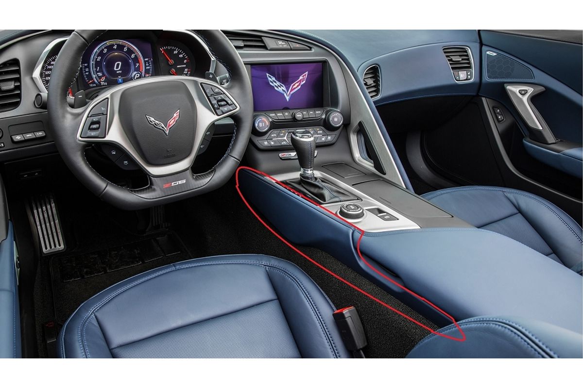 C7 2014-2019 Chevrolet Corvette Driver Side Console Trim Panel - Choose ...