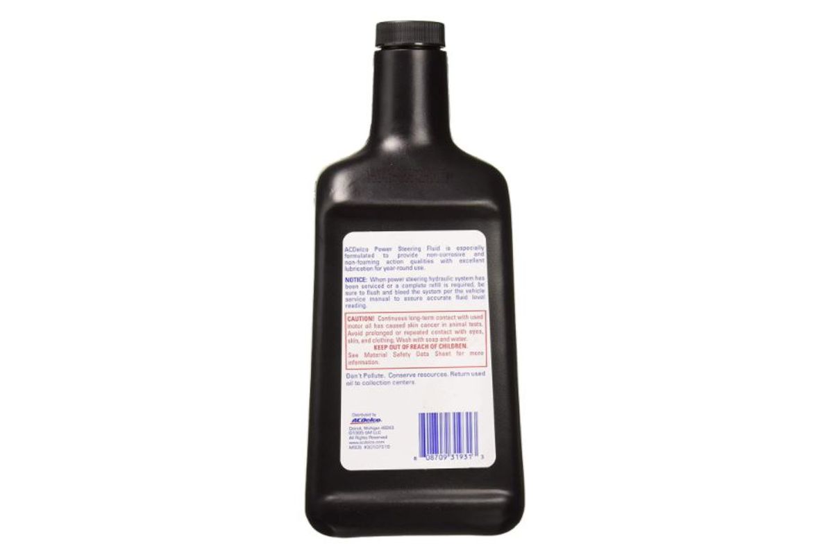 Ac Delco Power Steering Fluid