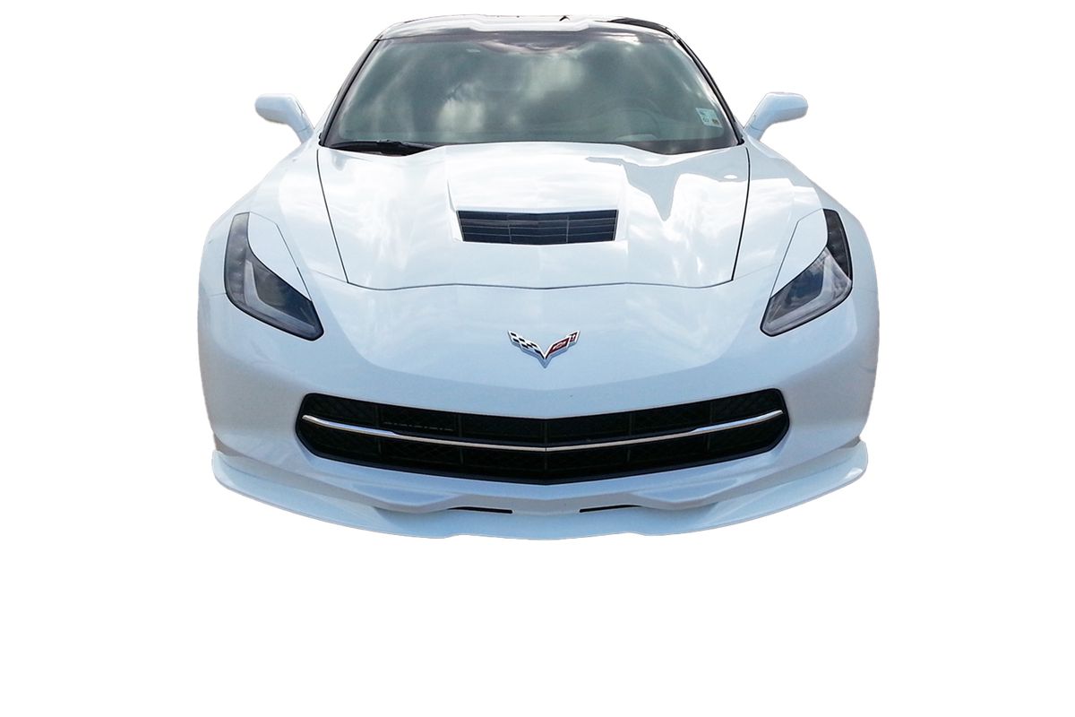 C7 2014-2019 Chevrolet Corvette Custom Painted Aero Front Splitter - EOS