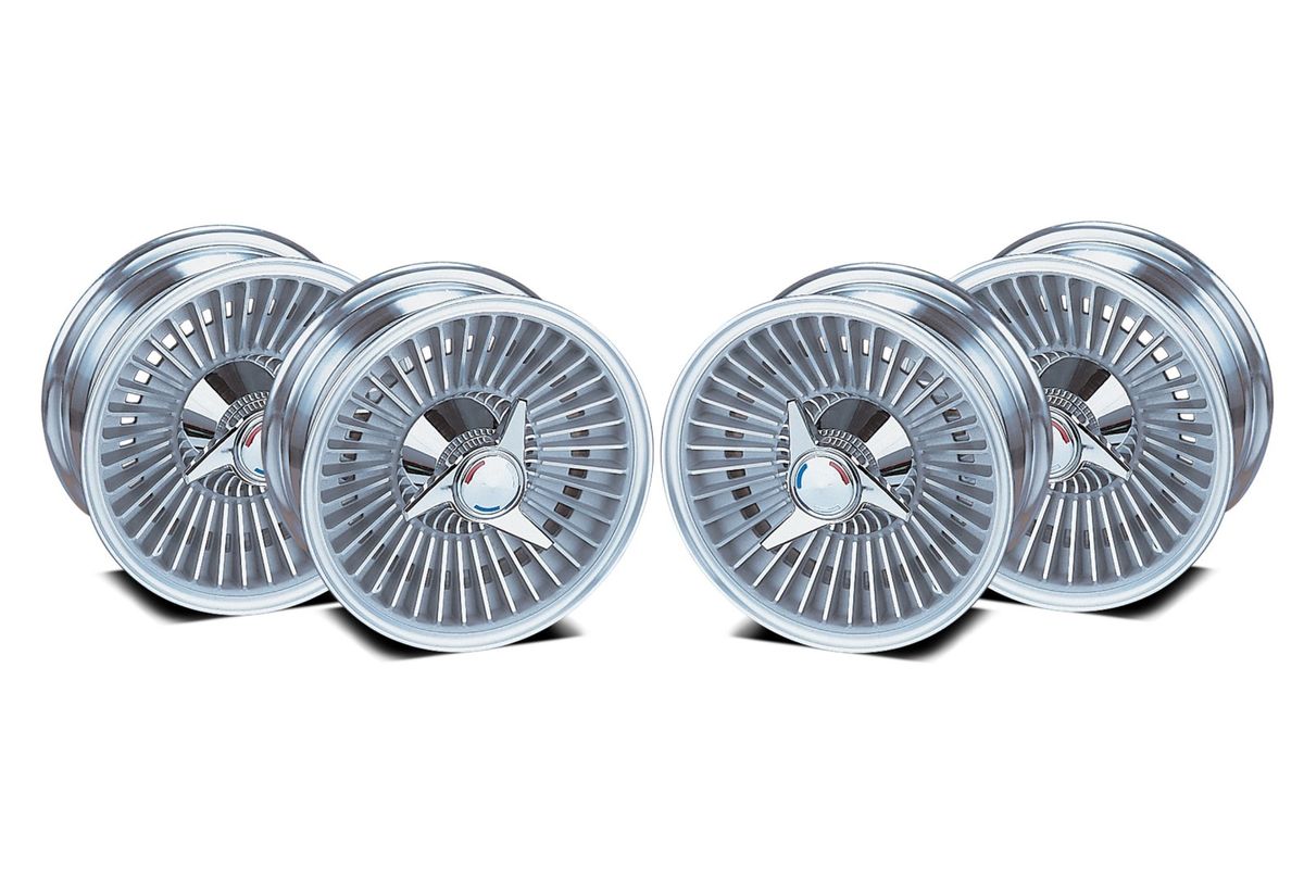CA 1963-1964 Chevrolet Corvette Direct-Bolt Knockoff Wheel Set ...