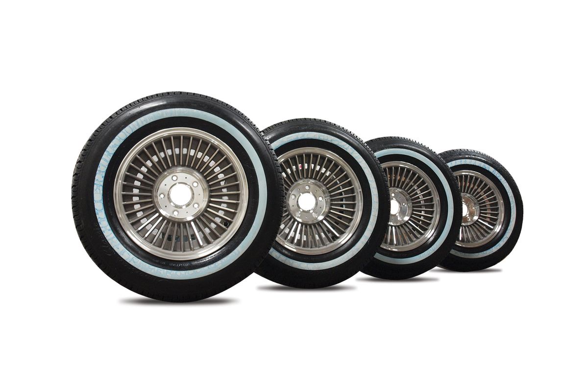 C2 1963-1964 Chevrolet Corvette Direct-Bolt Knockoff Wheel & Tire ...