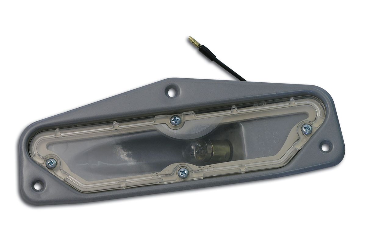 C2 1963-1967 Chevrolet Corvette License Light Assembly. - CA