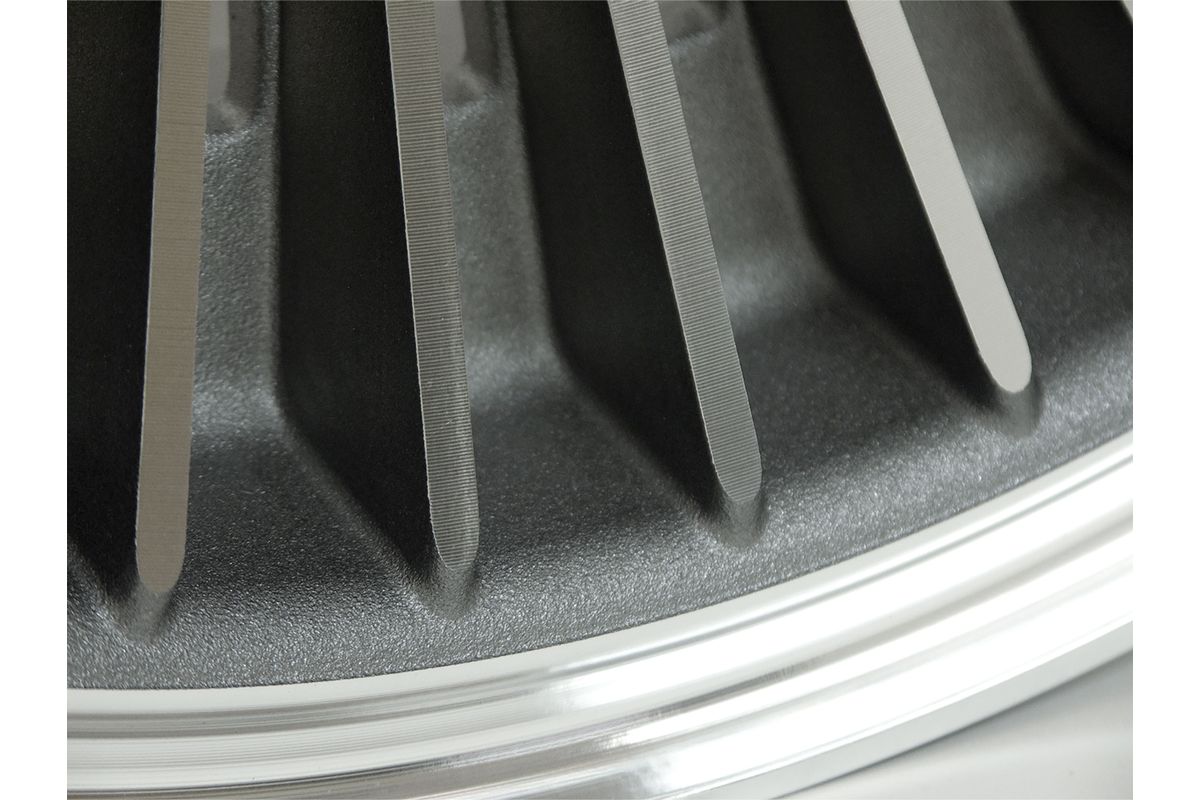 C2 1965-1966 Chevrolet Corvette Direct-Bolt Knock-Off Wheel - Dark Face ...