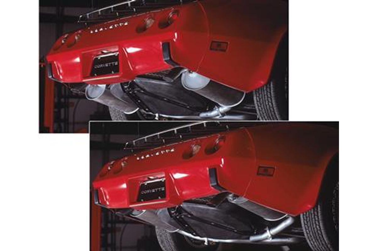 Auto Accessories of America 1975-1979 Chevrolet Corvette Exhaust System ...
