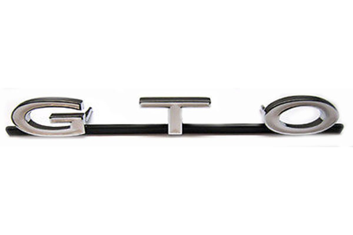 1968-1969 Pontiac GTO Grille Emblem - Auto Accessories of America