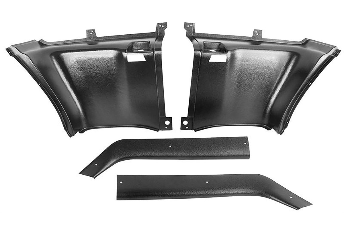 First Generation 1969-1970 Ford Mustang Fastback Quarter Trim Panels ...