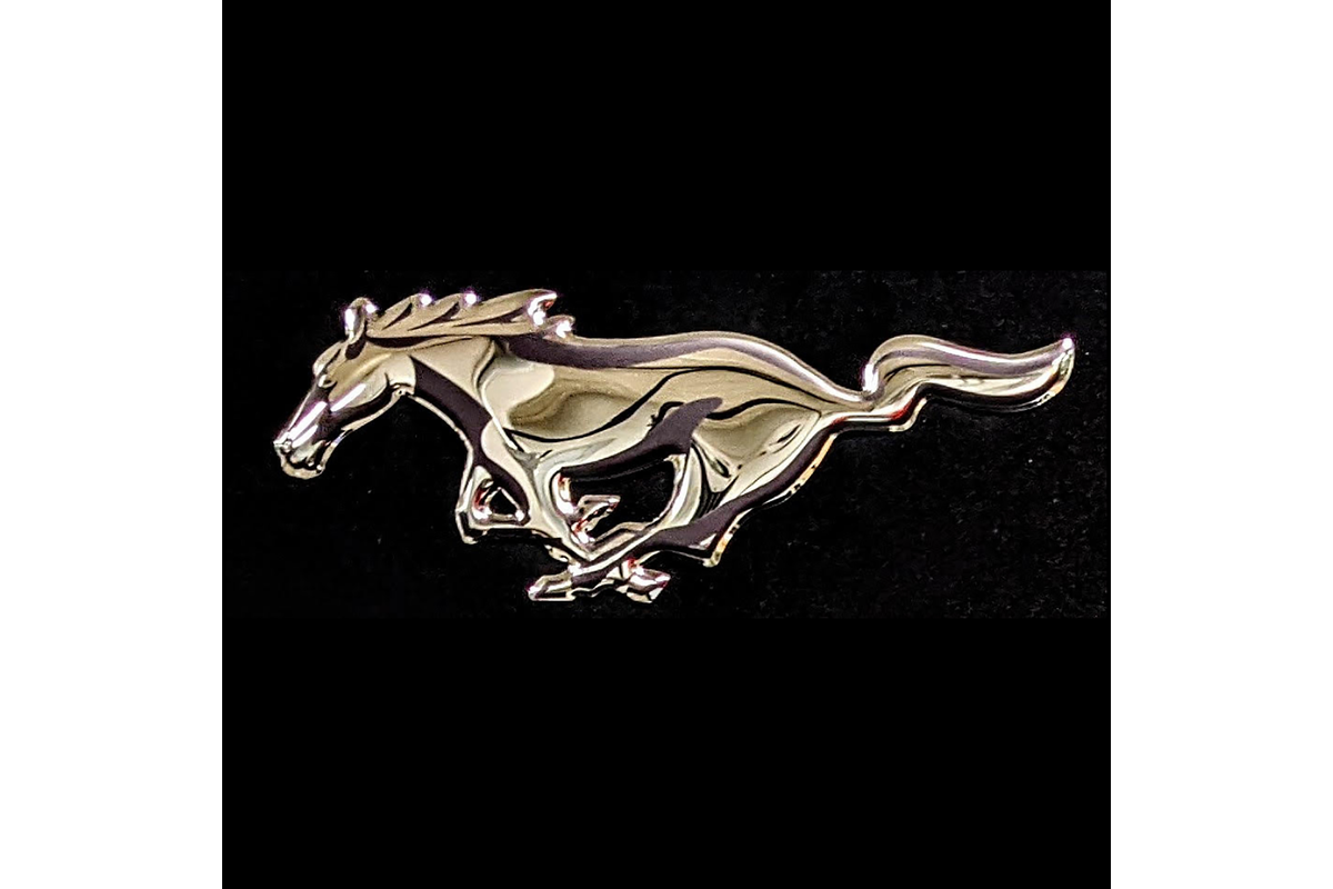 Chrome Domz 1964-2022 Ford Mustang Horse 3D Wall Art - Choice of Color