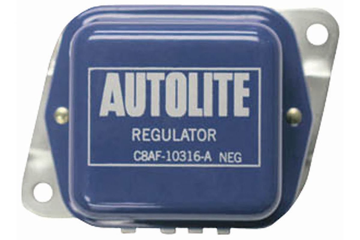 First Generation 1968-1970 Ford Mustang Voltage Regulator, Blue With ...