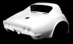 American Custom Industries 1968-1969 Chevrolet Corvette Rear End. Coupe ...