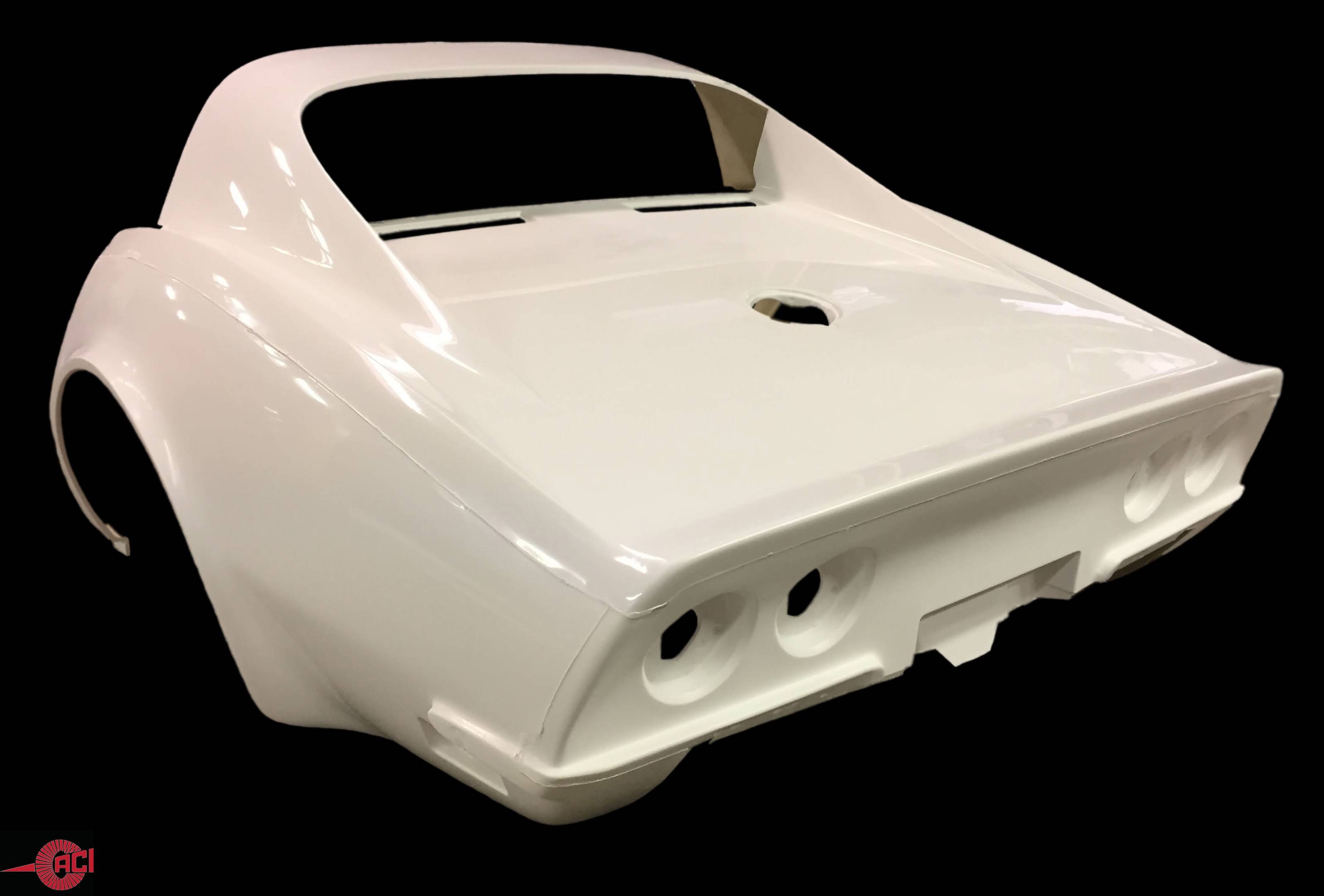 C3 1968-1969 Chevrolet Corvette Rear End. Coupe-1 Piece - American ...