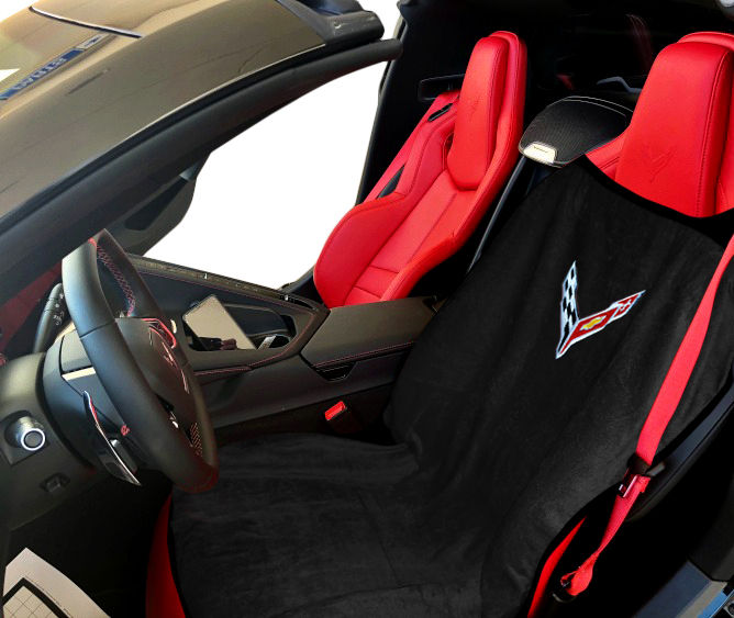 C8 2020-2024 Chevrolet Corvette Seat Towels - Choose Color - Seat Armour