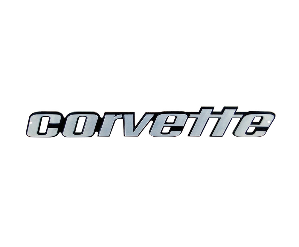 C3 1976-1979 Chevrolet Corvette Front & Rear Bumper Emblem Style Metal ...