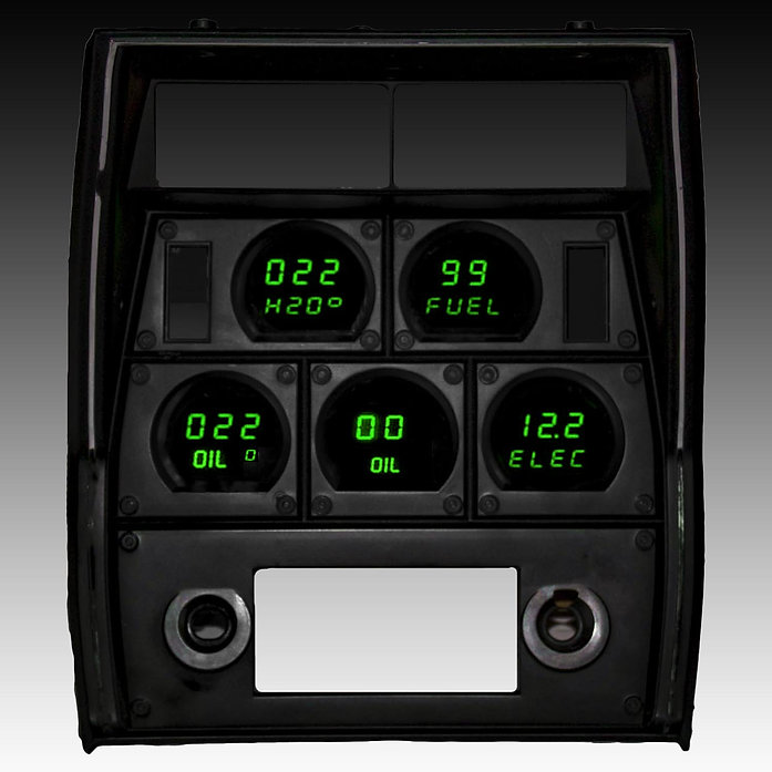 1968-1989 Chevrolet Corvette LED Gauge Panel Upgrade Kit W/LS Swap ...