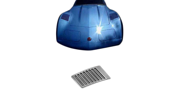 C3 1968-1982 Chevrolet Corvette Fiberglass Fender Louvers - Pair ...