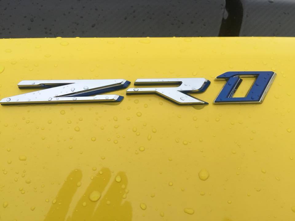 Corvette C7 Zr1 Logo