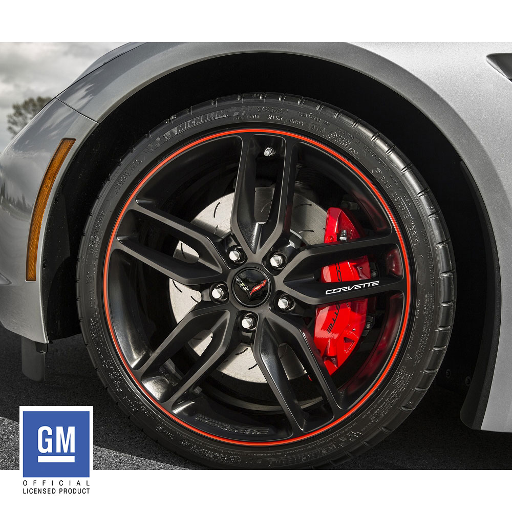 2005-2019 Chevrolet Wheel Lettering Kit - Corvette Script - Choose ...