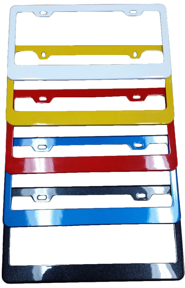 C7 2014-2019 Chevrolet Corvette Custom Painted License Plate Frame - CA