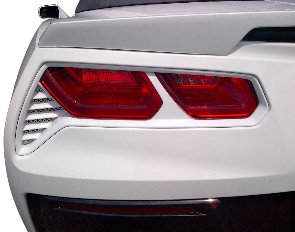 C7 2014-2019 Chevrolet Corvette Custom Painted Tail Light Bezels ...