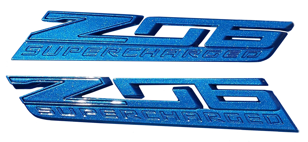 C7 2015-2019 Chevrolet Corvette Custom Painted Z06 Supercharged Fender ...