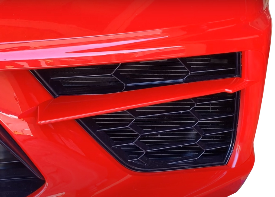 C8 2020-2024 Chevrolet Corvette Custom Painted Front Grille Accent ...