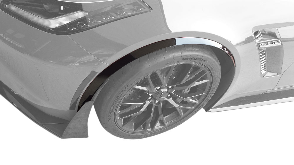 C7 2014-2019 Chevrolet Corvette Custom Painted Front Wheel Trim ...