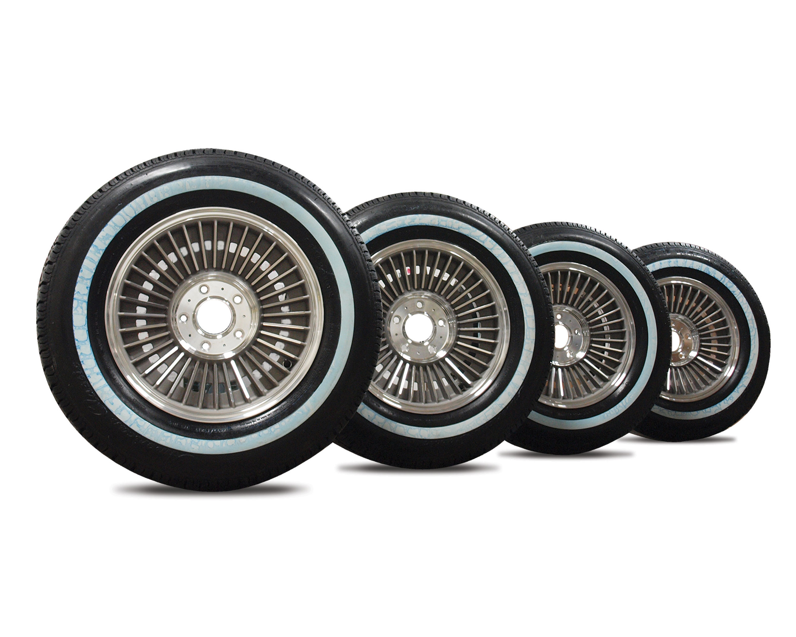 C2 1963-1964 Chevrolet Corvette Direct-Bolt Knockoff Wheel & Tire ...
