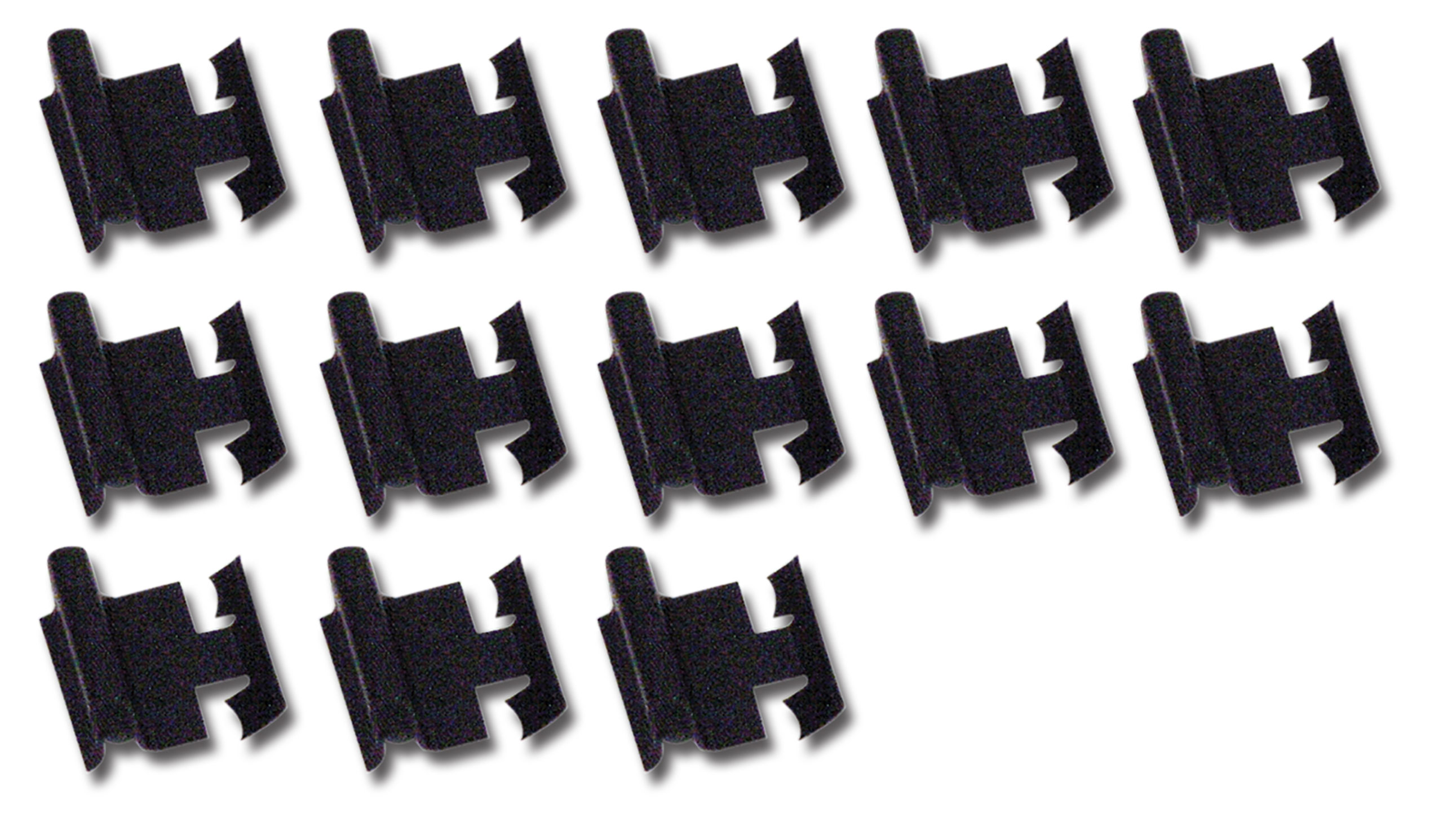 C2 1963 Chevrolet Corvette Windshield Lower Molding Clips. Convertible ...