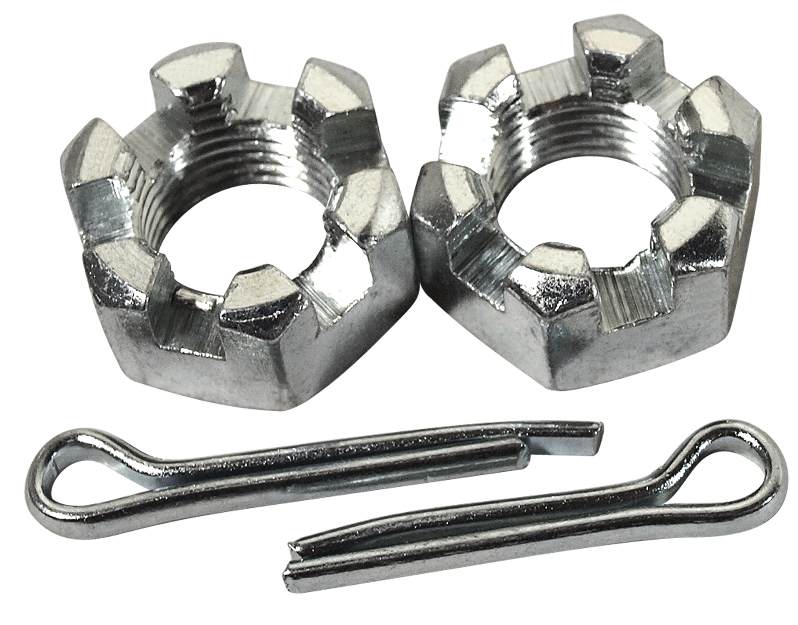 1963-1982 Chevrolet Corvette Upper Ball Joint Nut & Cotter Pin Set ...