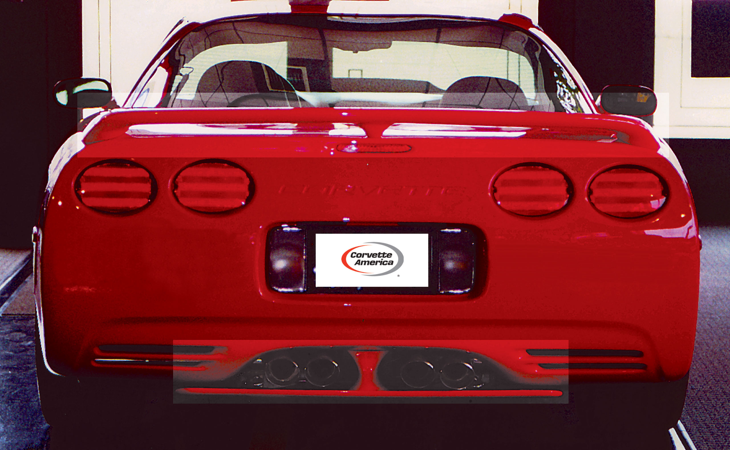 C5 1997-2004 Chevrolet Corvette Rear Wing. Low Profile Coupe - American ...