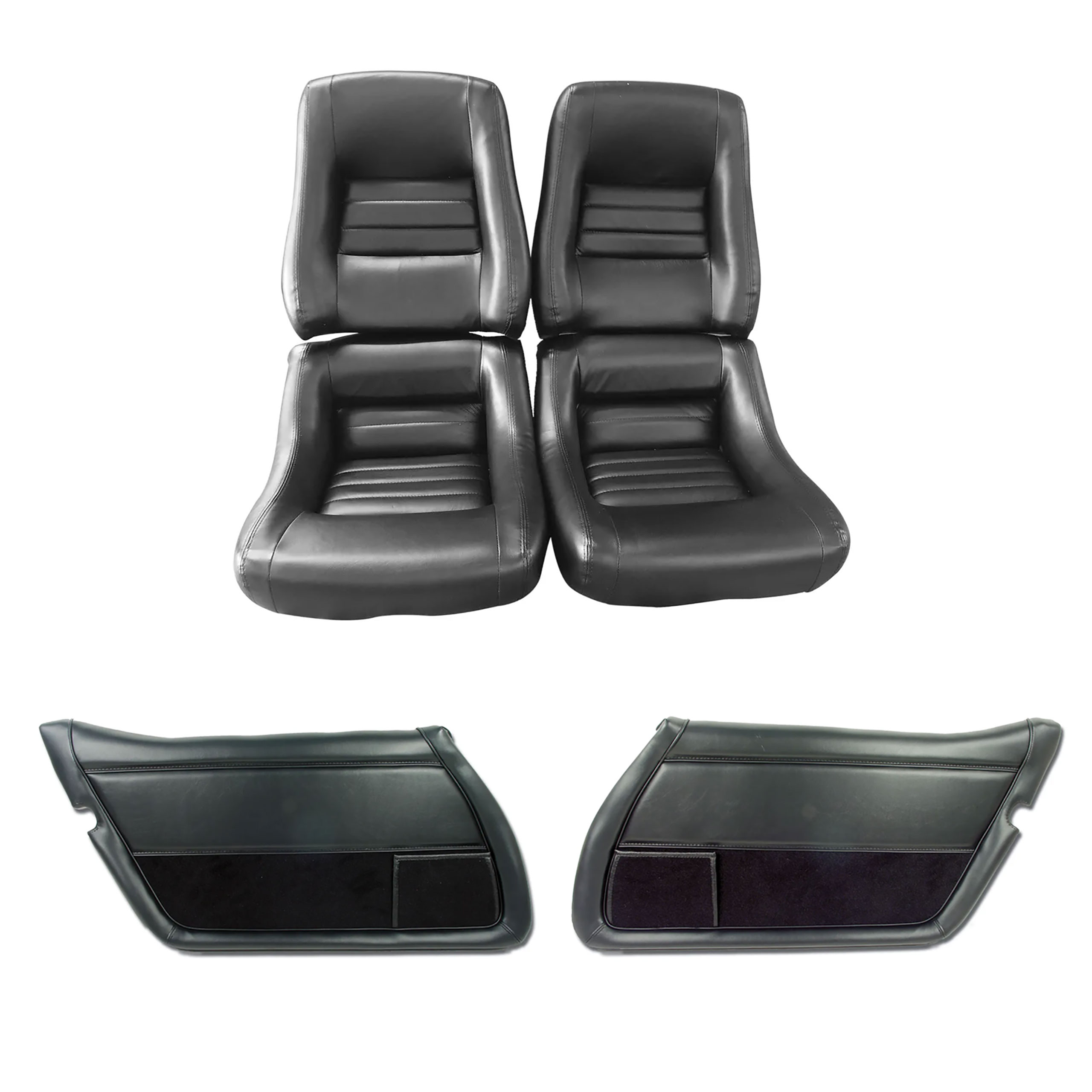 C3 1979-1981 Chevrolet Corvette Interior Package With Mounted Seats ...