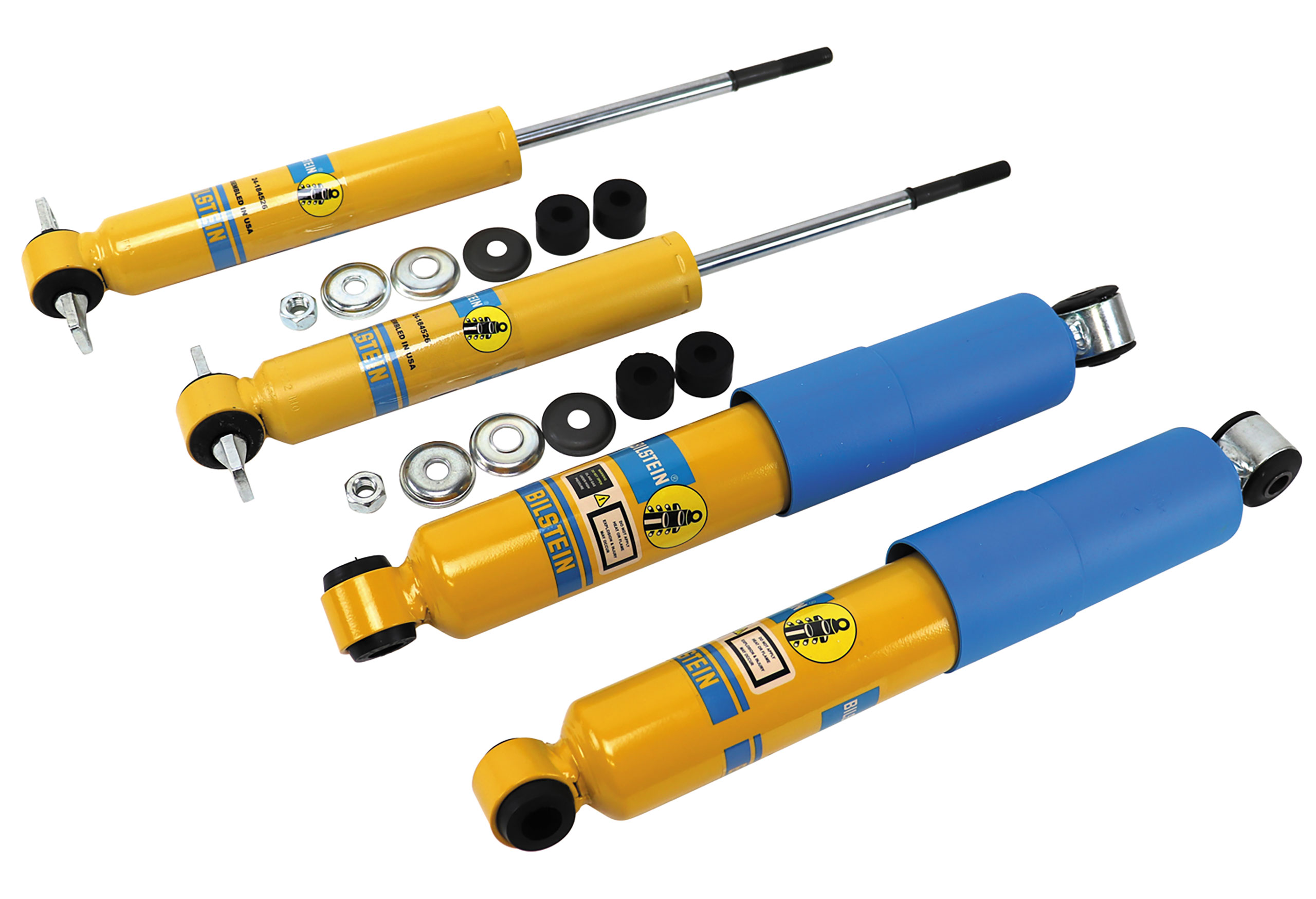 C3 1968-1982 Chevrolet Corvette Rear Shock Mount Kit - Lower Mounts W ...