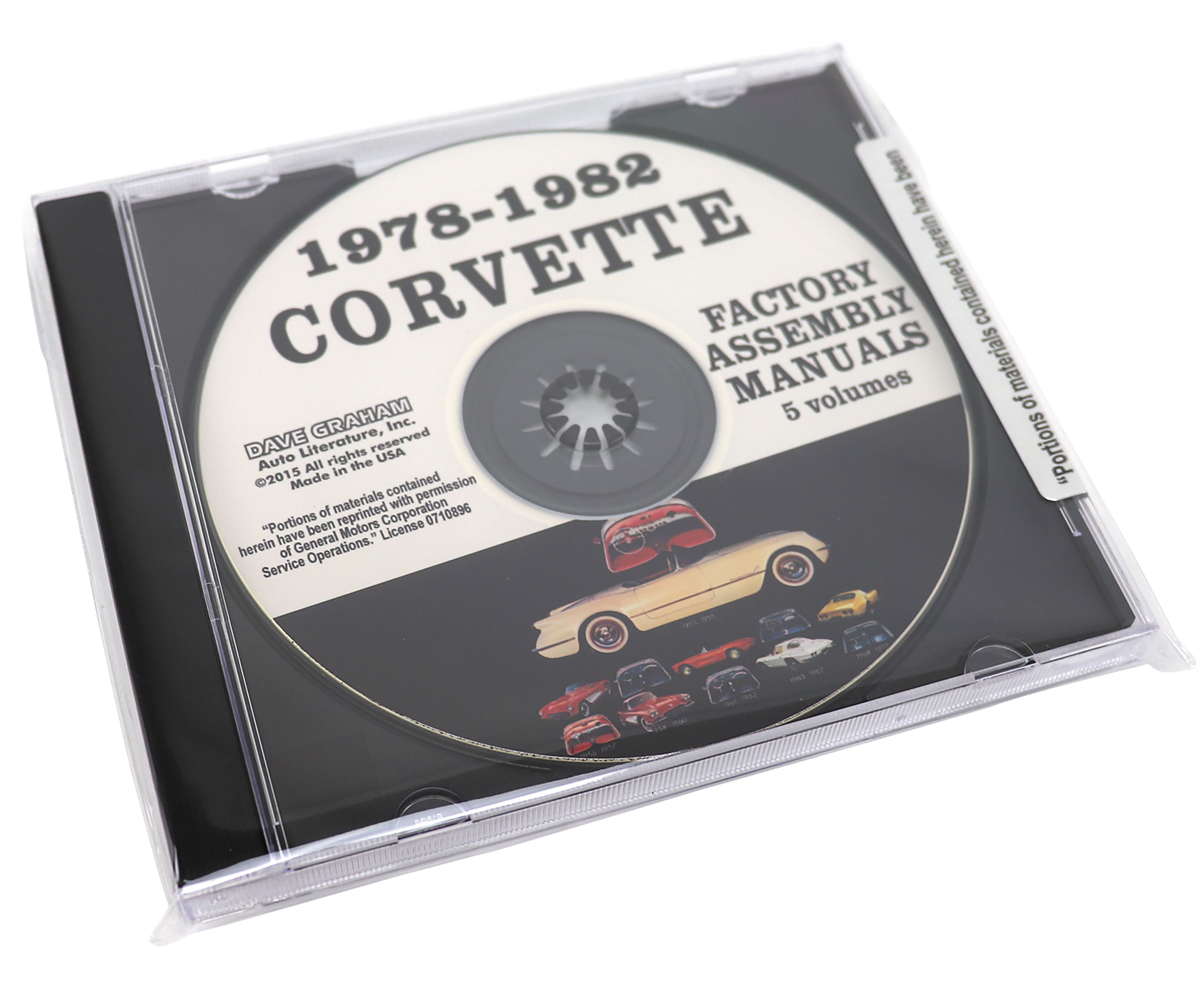 C3 1978-1982 Chevrolet Corvette Assembly Manual CD - Corvette - Auto ...