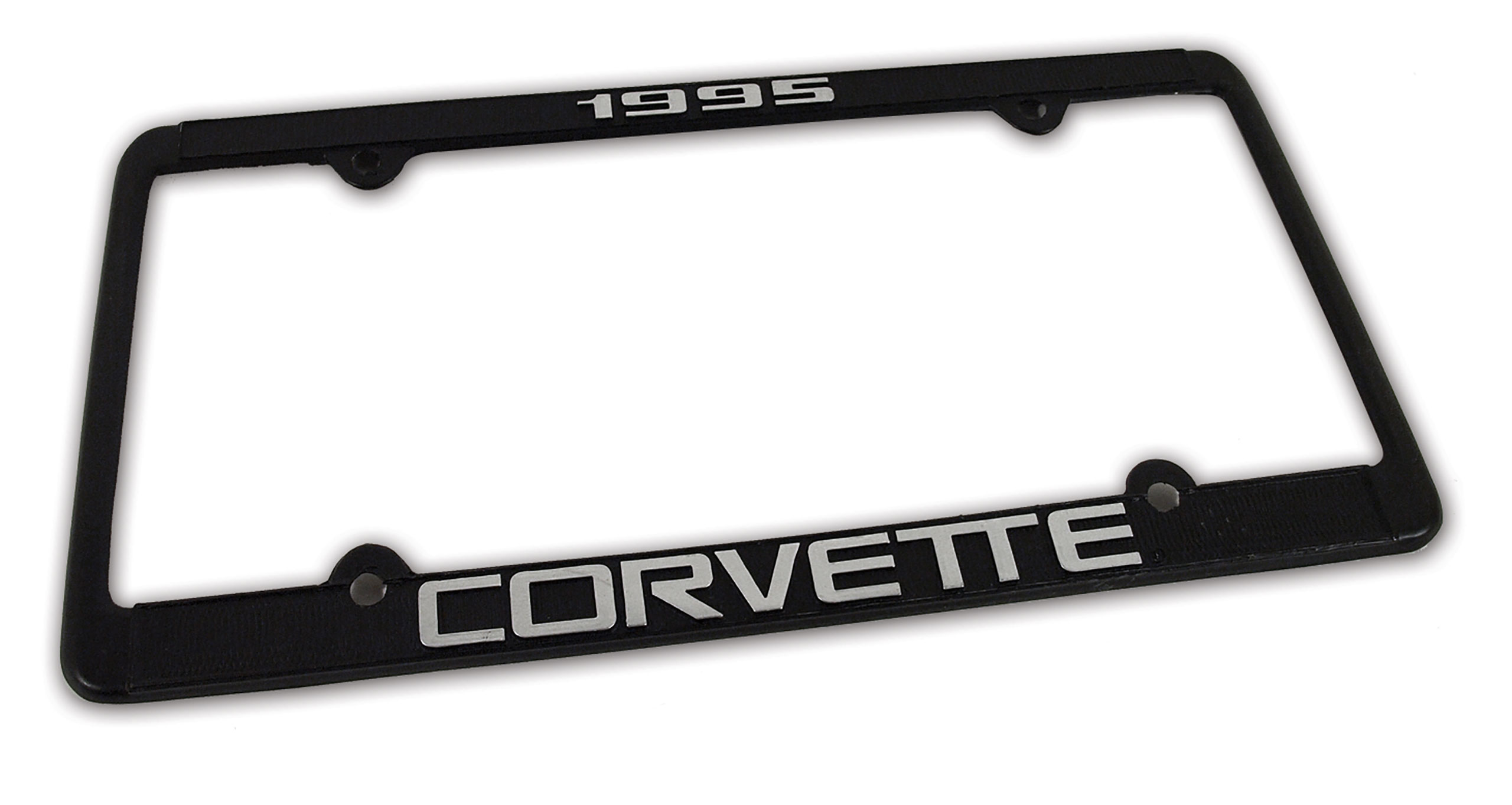 C4 1995 Chevrolet Corvette License Plate Frame. Corvette Black Auto Accessories Of America