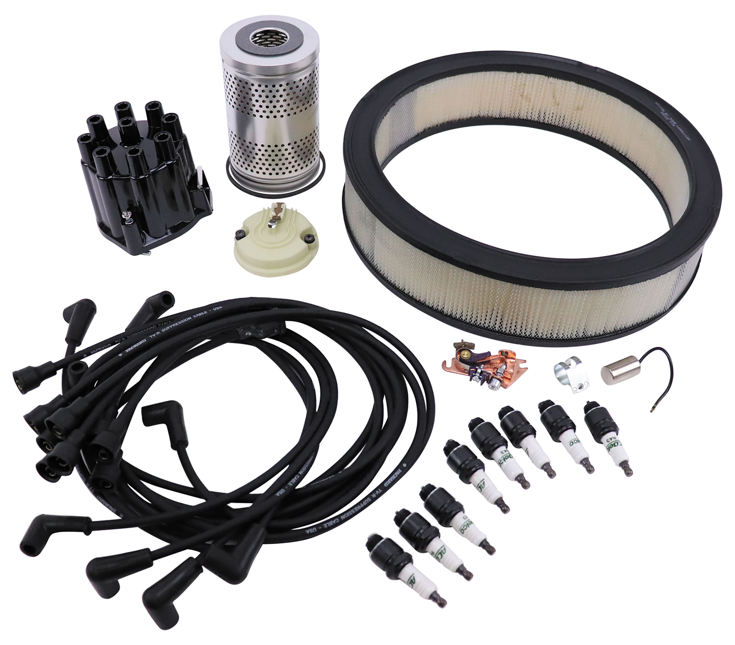 C2 1966-1967 Chevrolet Corvette Engine Tune-Up Kit 300/350hp W/O PCV ...