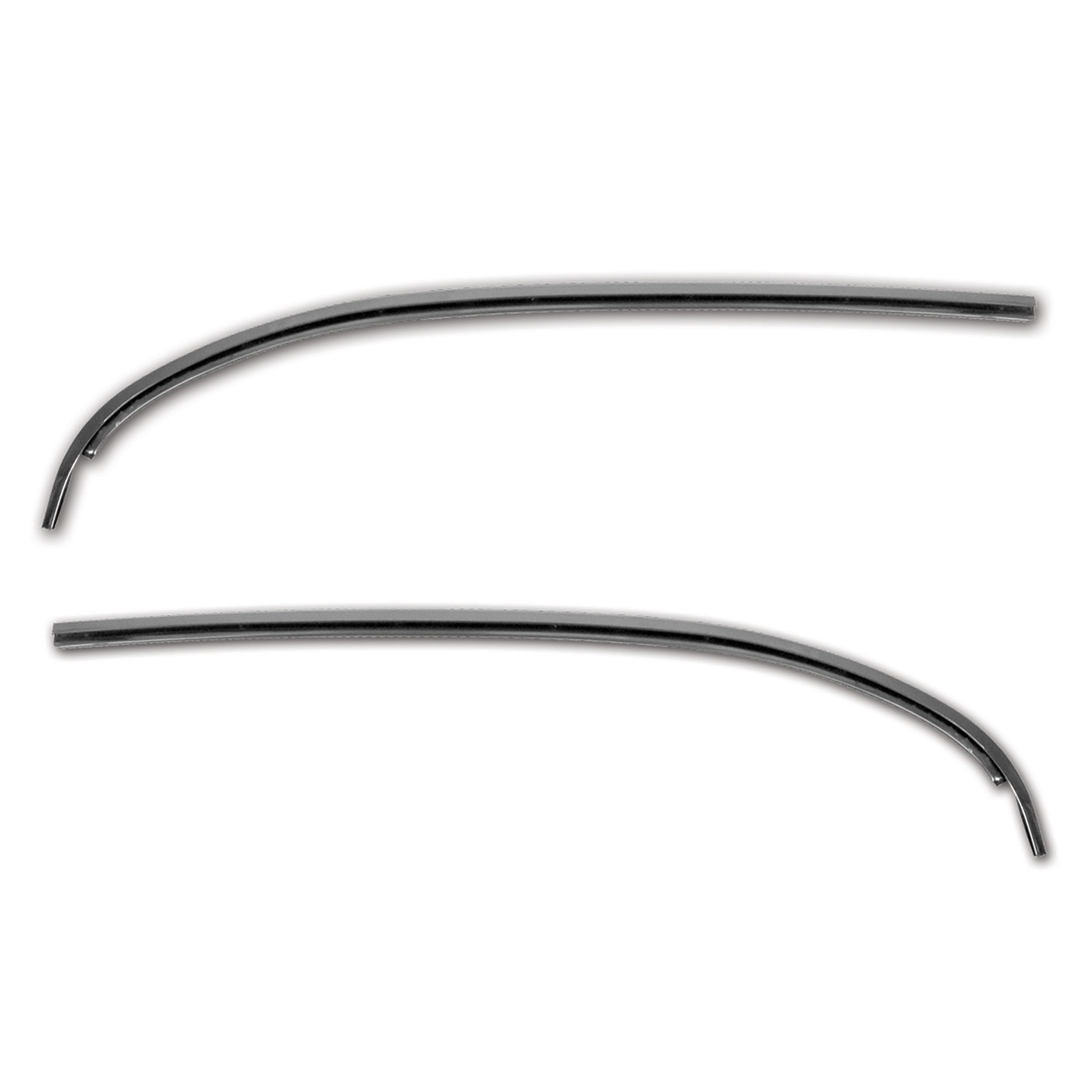 C3 1968-1976 Chevrolet Corvette T-Top Stainless Steel Trim Molding Set ...
