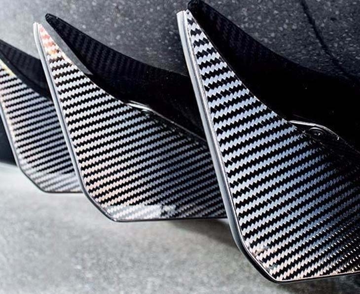 C7 2014-2019 Chevrolet Corvette Z06/GS Rear Diffusers Carbon Fiber ...