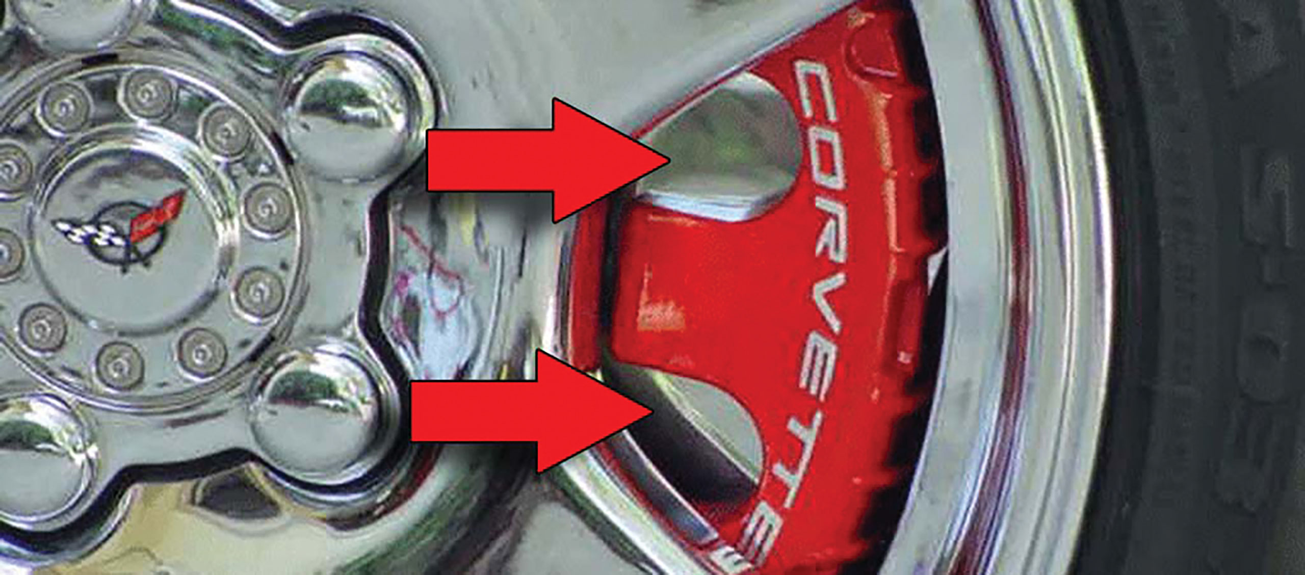 C5 1997-2004 Chevrolet Corvette Brake Pad Covers, Polished - 4pc - ACC ...