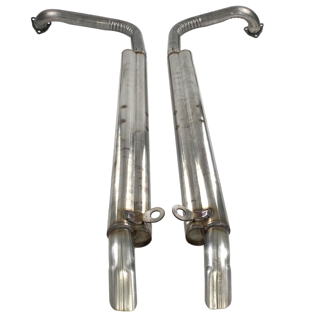 C3 1968-1974 Chevrolet Corvette Sweet Thunder Side Exhaust Pipes - Loud ...