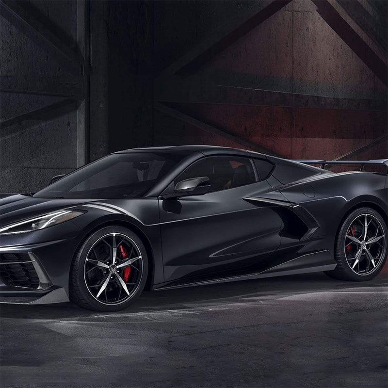 C8 2020-2024 Chevrolet Corvette Exposed Carbon Fiber Ground Effects ...