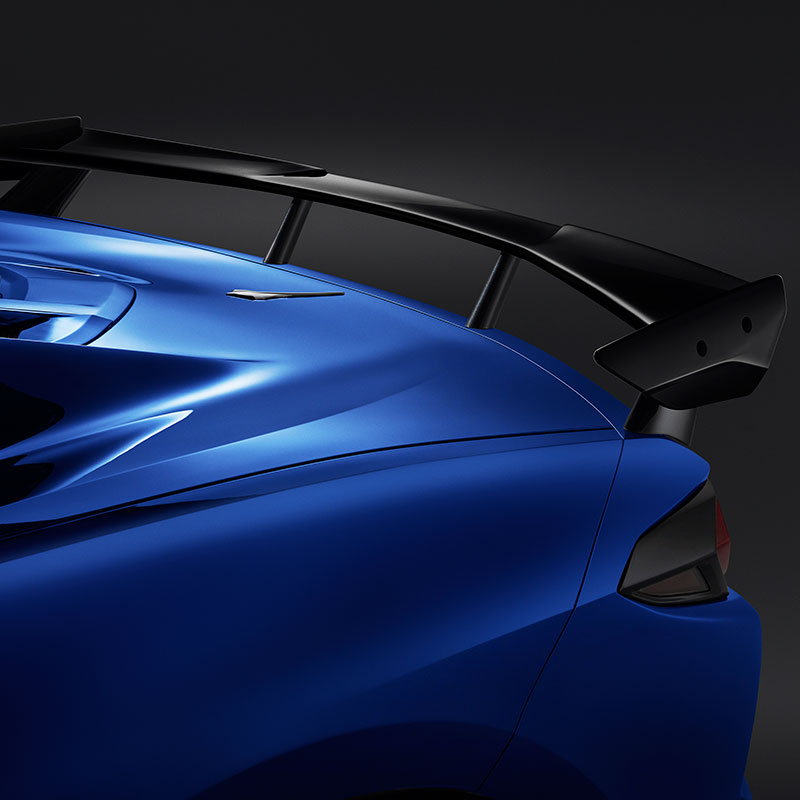C8 2020-2024 Chevrolet Corvette GM Performance High Wing Spoiler In ...