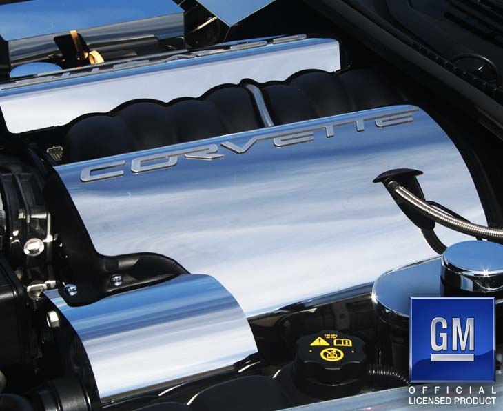 C6 2008-2013 Chevrolet Corvette Custom Painted GS Fuel Rail Covers W ...