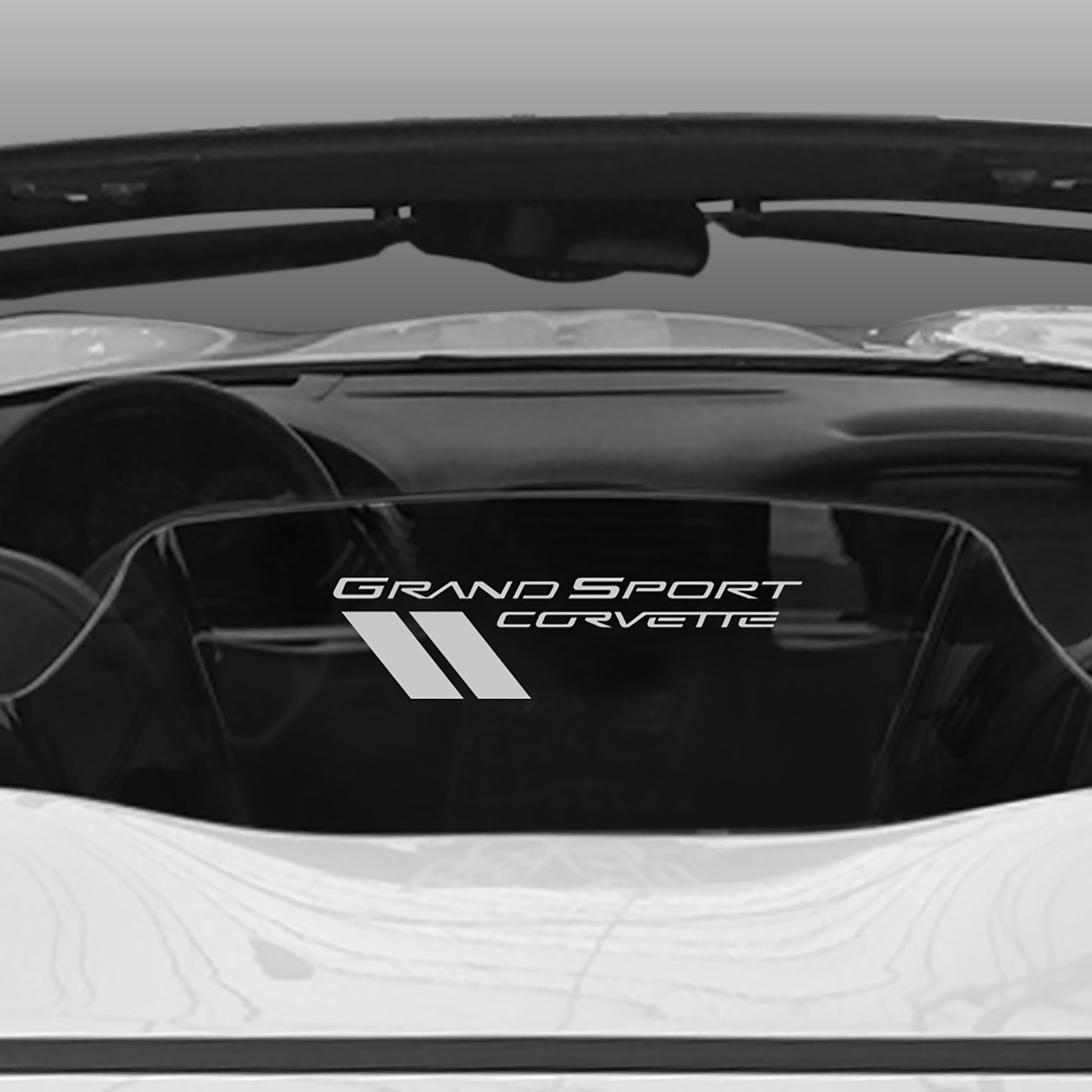 C6 2005-2013 Chevrolet Corvette Convertible Wind Deflector With GRAND ...
