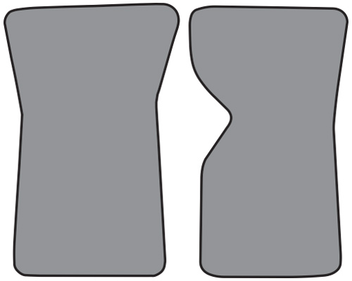 C3 1970-1982 Chevrolet Corvette Floor Mats In Cutpile Carpet With No ...